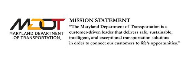 MDOT Mission Statement, MDOT SHA Vision and Values - MDOT SHA